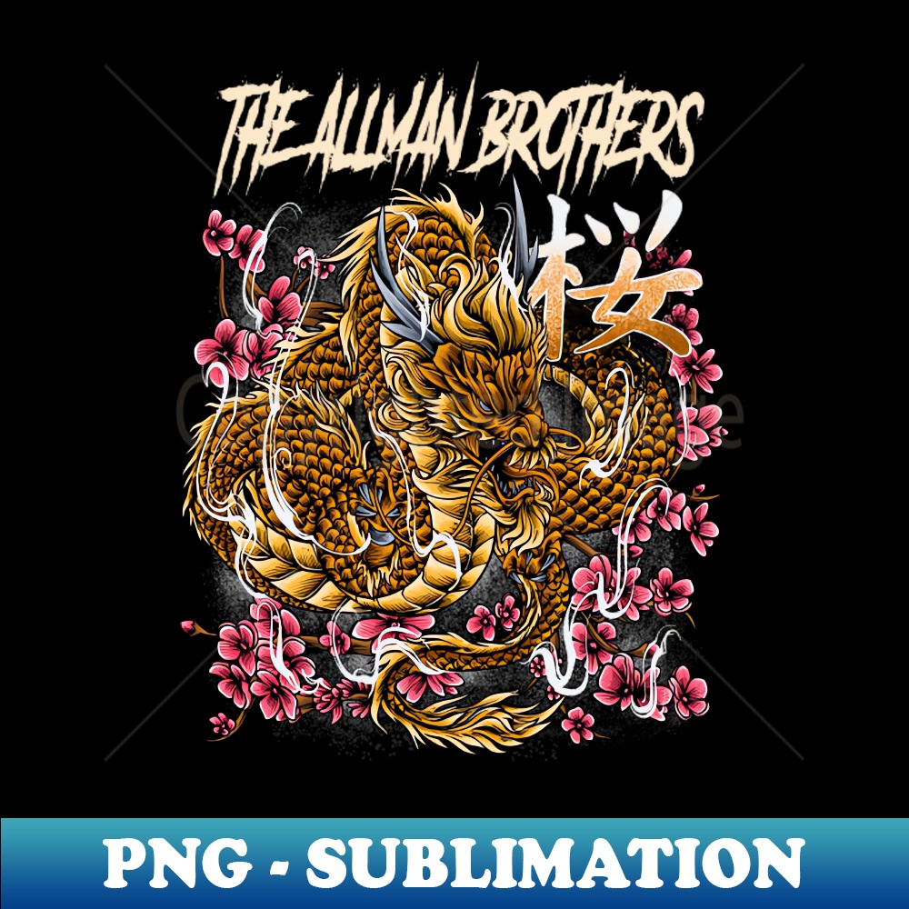 THE ALLMAN BROTHERS BAND MERCHANDISE - Digital Sublimation D | Inspire ...