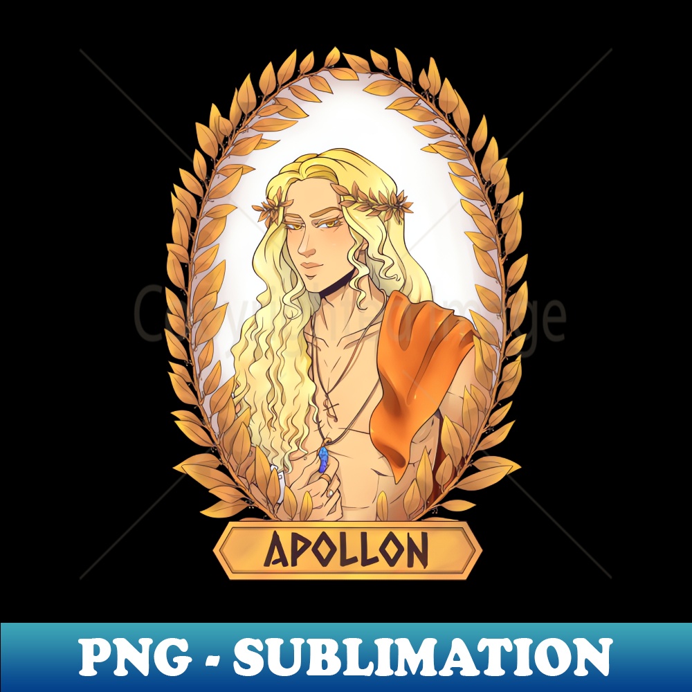 Apollon Olympian God Greek Mythology - Exclusive Sublimation - Inspire ...