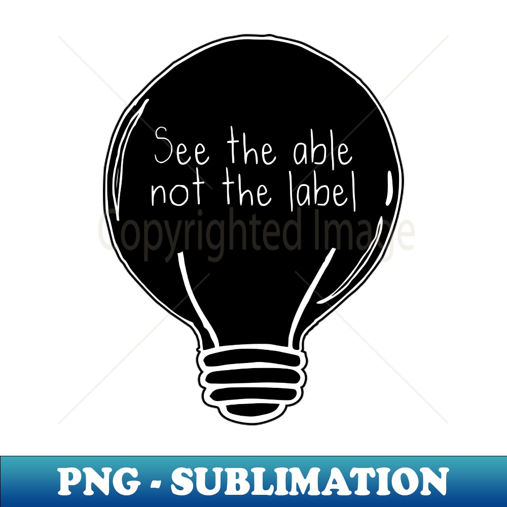 See the Able not the Label Autism Awareness Light Bulb - Sub | Inspire ...