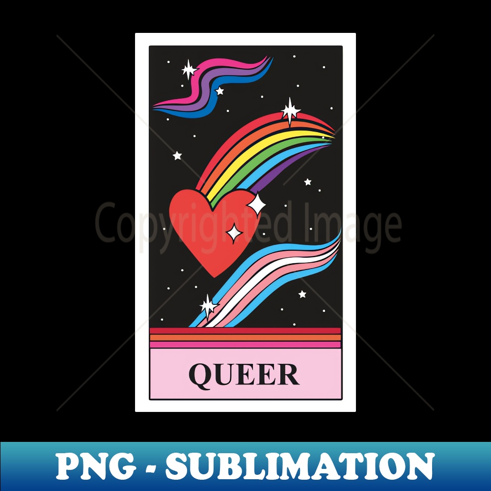 QUEER TAROT CARD - Digital Sublimation Download File - Captu | Inspire ...