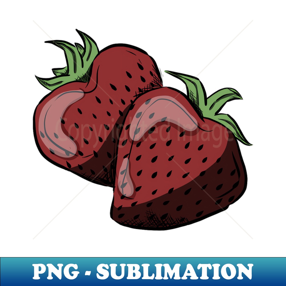 Strawberries - PNG Transparent Sublimation File - Transform | Inspire Uplift