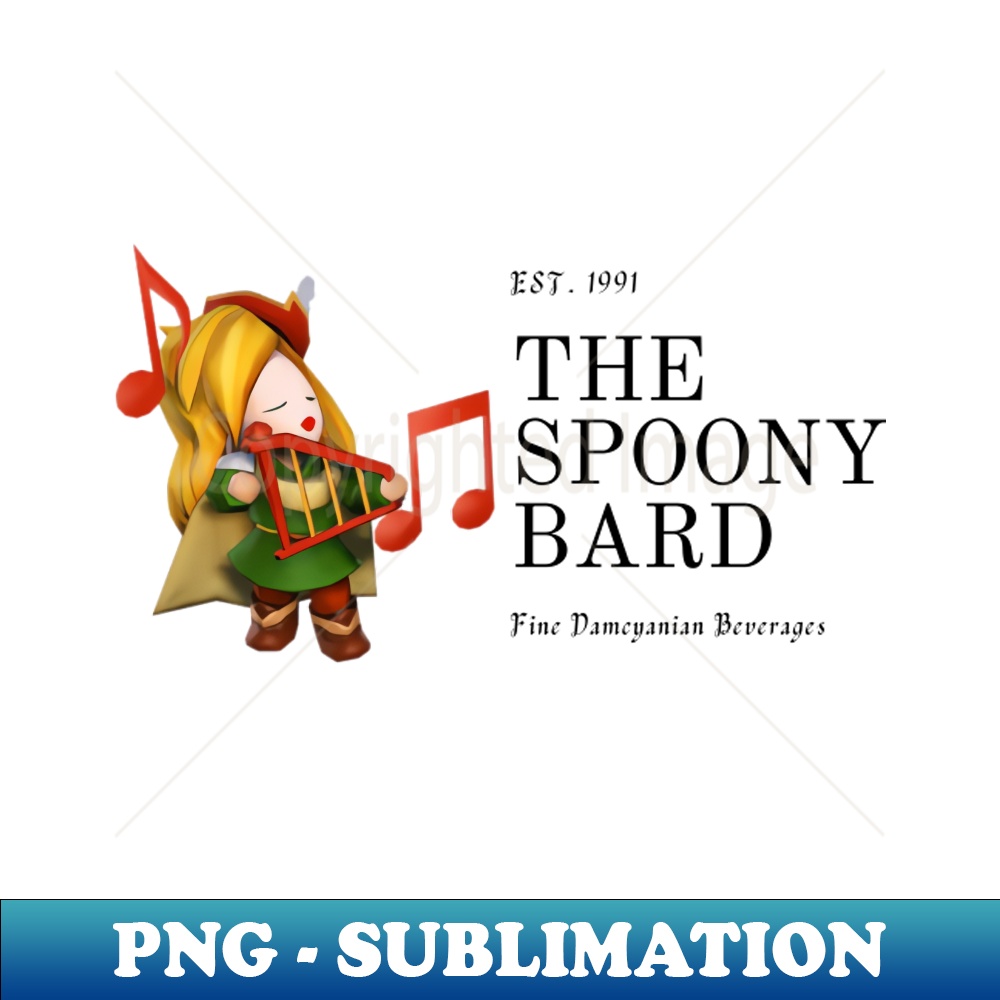 The Spoony Bard Color - Premium Sublimation Digital Download | Inspire ...