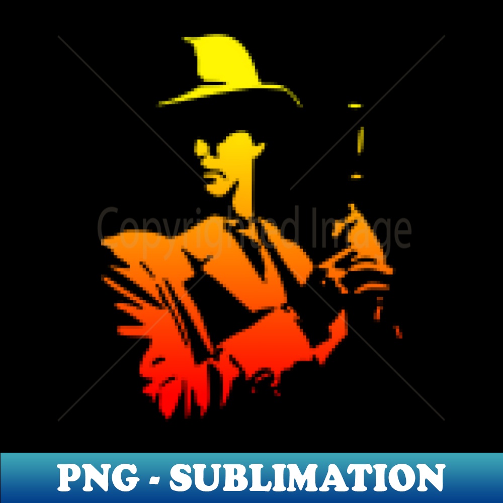Tex Murphy Pixel Art - PNG Sublimation Digital Download - Pe | Inspire ...