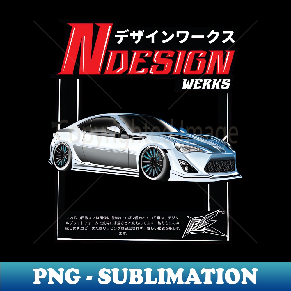 scion frs white blue - Instant Sublimation Digital Download | Inspire ...
