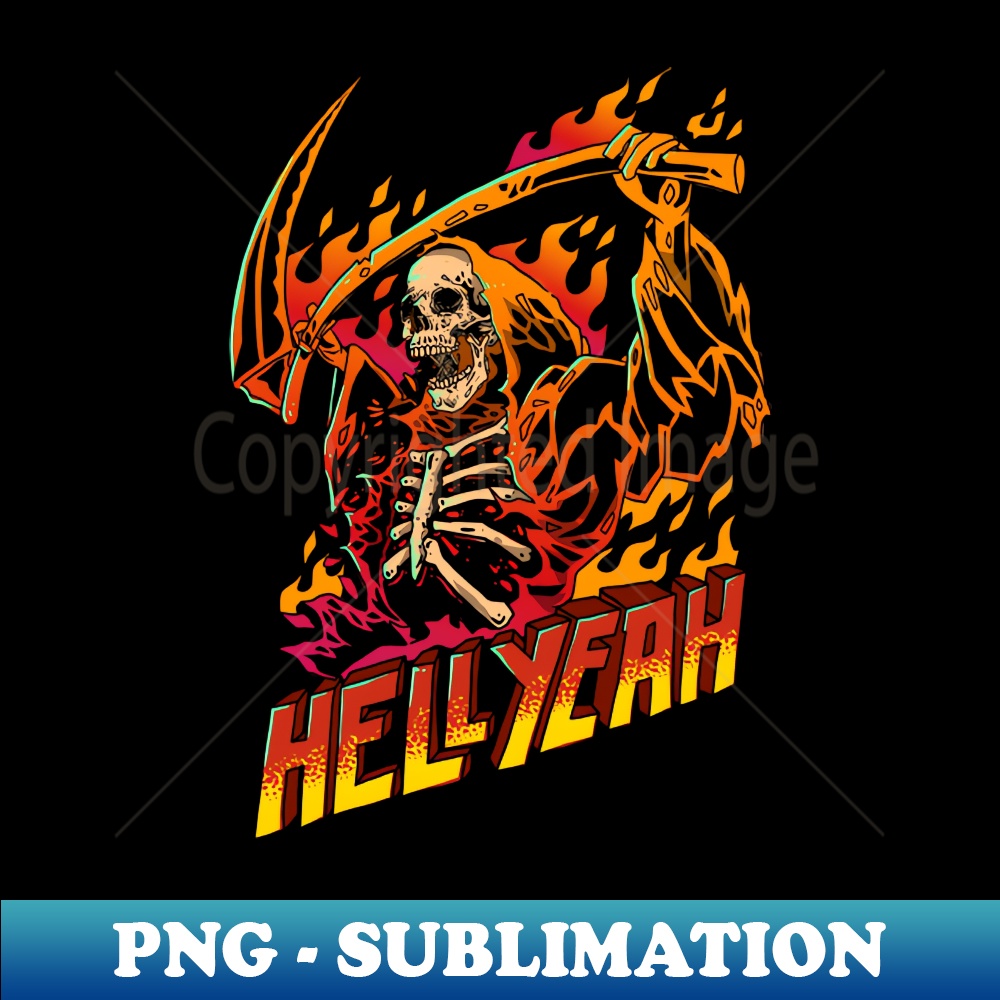 Hell-yeah - PNG Transparent Sublimation Design - Stunning Su | Inspire ...