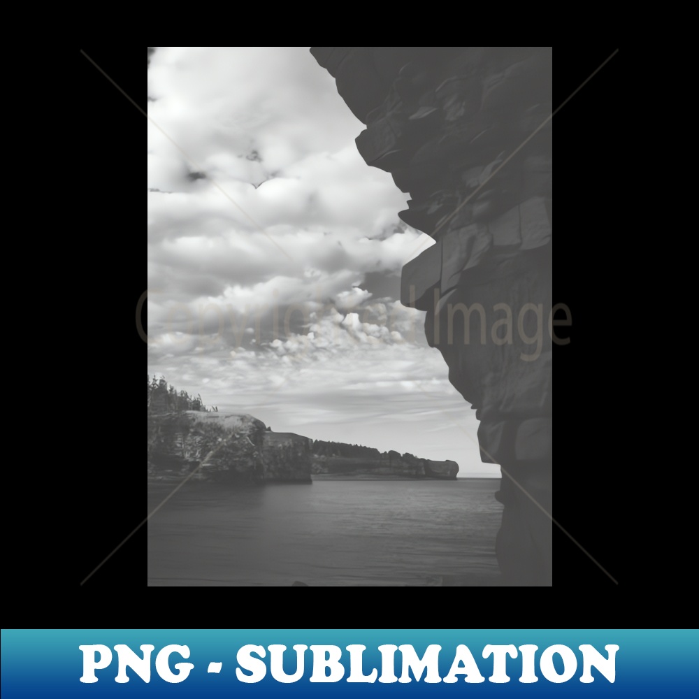 Pokeshaw Rock Coastal Photo V4 - Decorative Sublimation PNG | Inspire ...