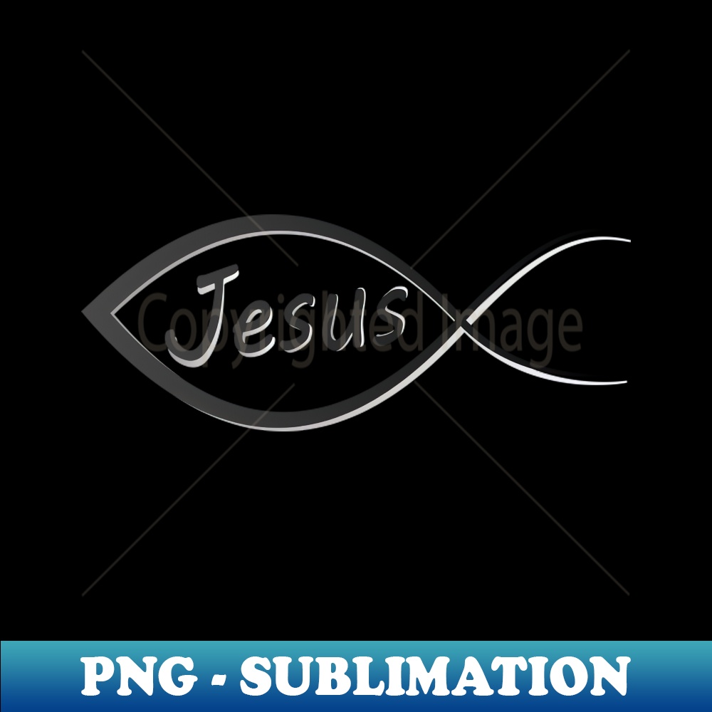Jesus Fish Sign of the Fish - Digital Sublimation Download F | Inspire ...