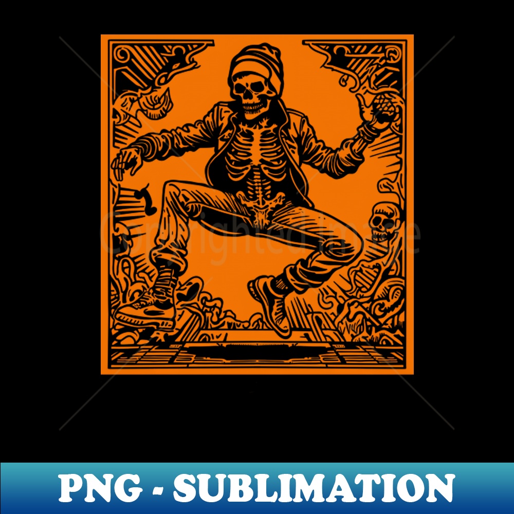 Skeleton jumping - Instant PNG Sublimation Download - Bring | Inspire ...