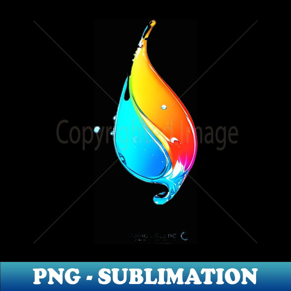 Water drop art - Artistic Sublimation Digital File - Add a F | Inspire ...