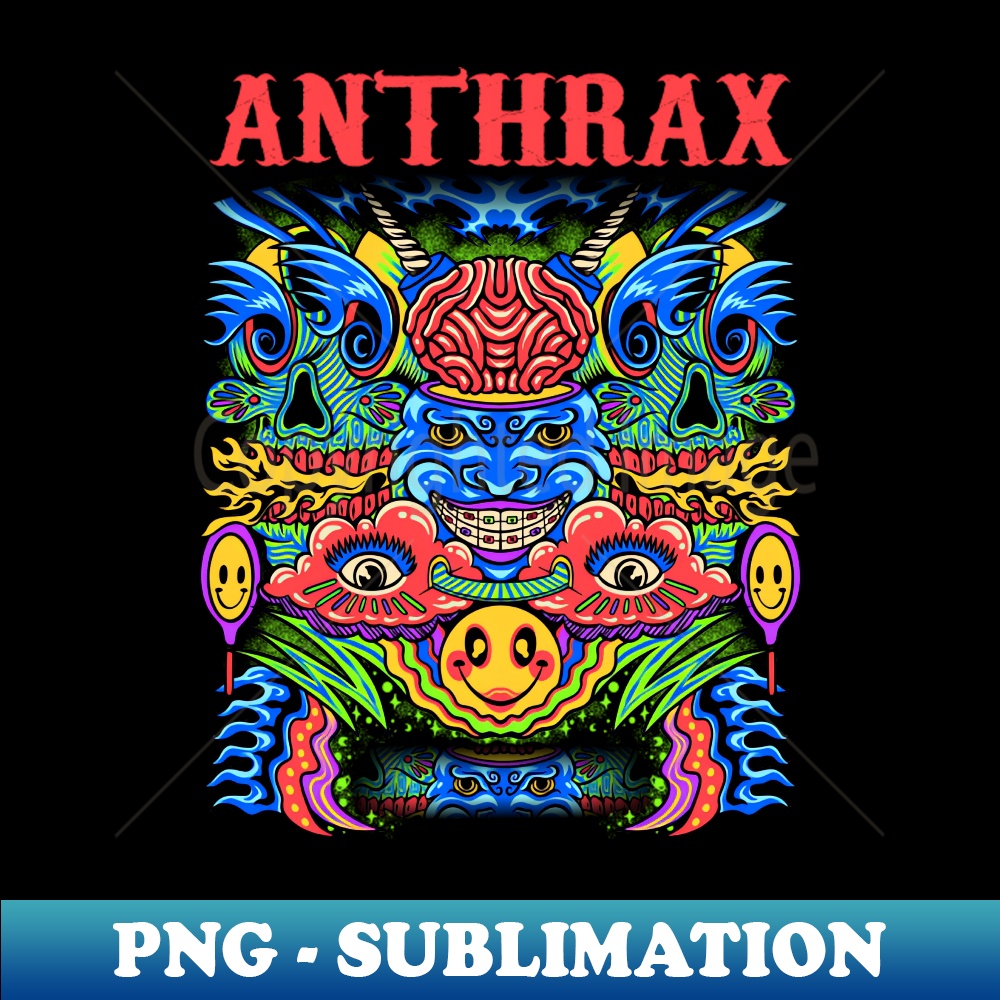 ANTHRAX BAND MERCHANDISE - Signature Sublimation PNG File - | Inspire ...