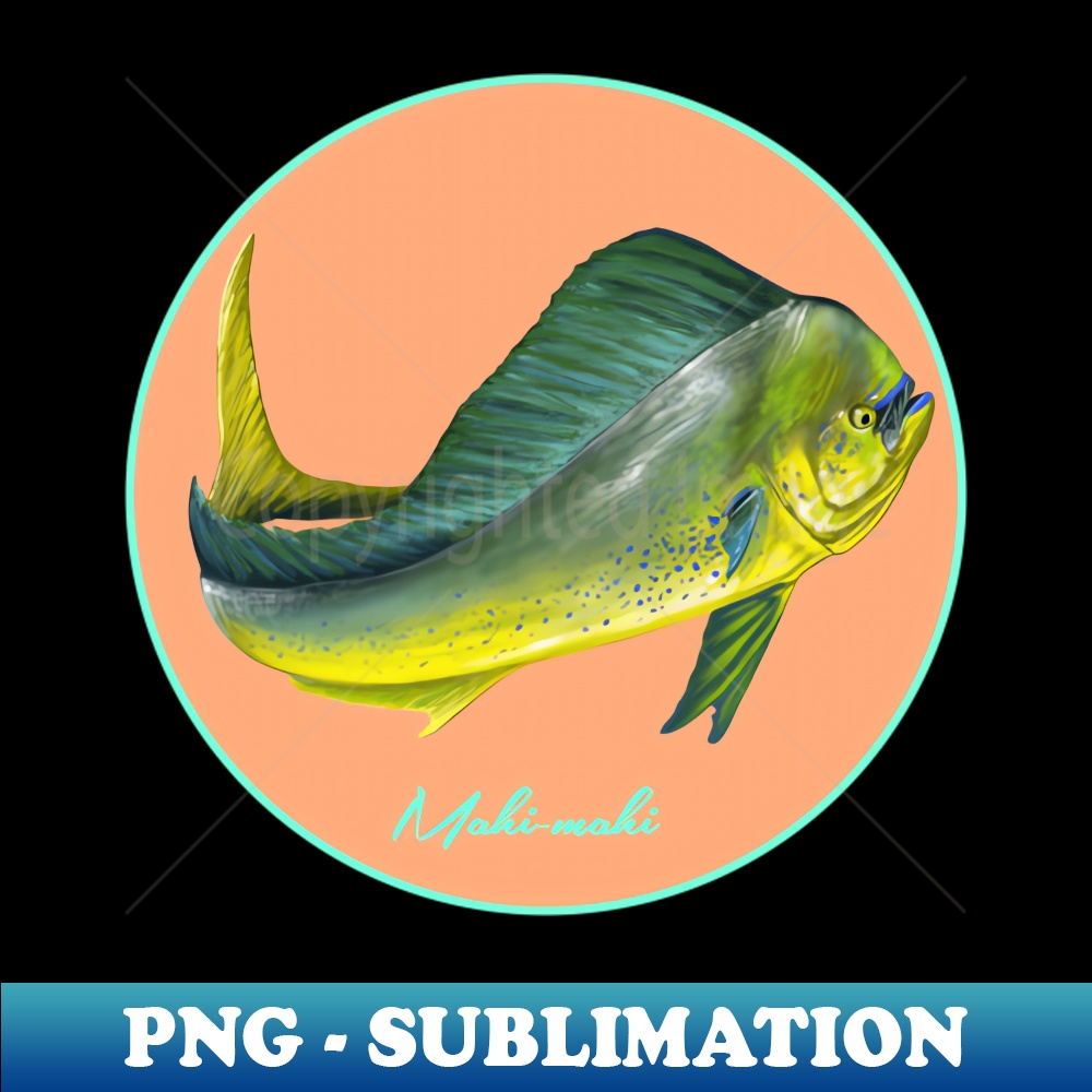Mahi Mahi - Professional Sublimation Digital Download - Capt | Inspire Uplift