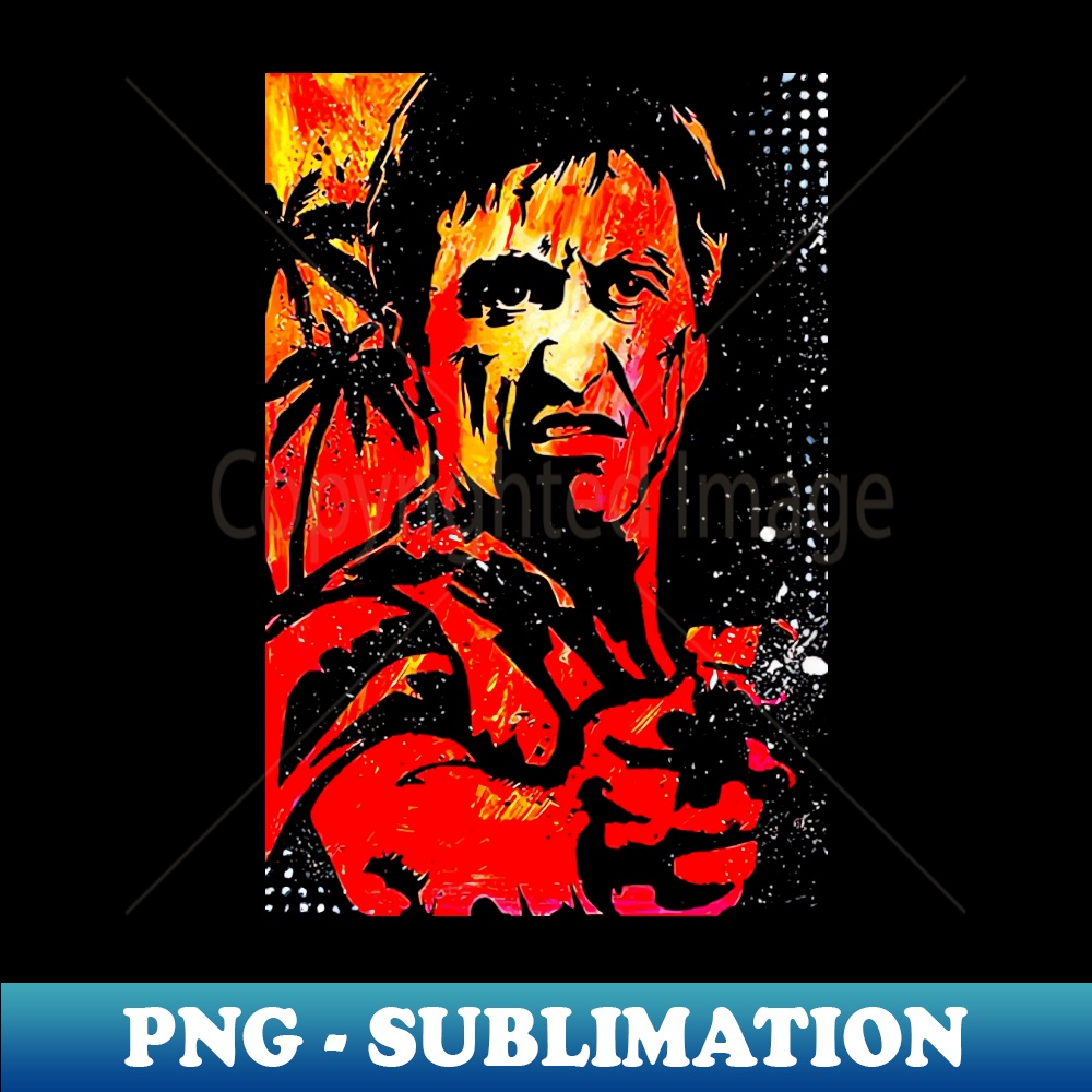 Tony Palm Beach Scene - Instant PNG Sublimation Download - U | Inspire ...