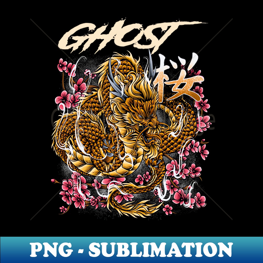 GHOST BAND MERCHANDISE - Sublimation-Ready PNG File - Spice | Inspire ...