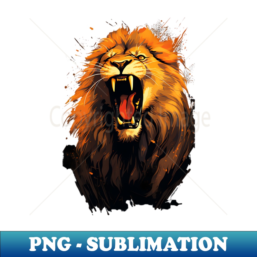 Roar - PNG Transparent Digital Download File for Sublimation - Inspire ...