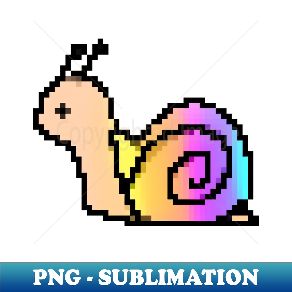 snail pixel art 2d pixel illustration - Premium PNG Sublimat | Inspire Uplift