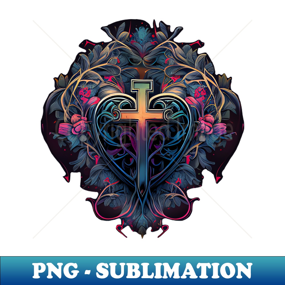 The Cross of Jesus Design - Digital Sublimation Download Fil - Inspire ...
