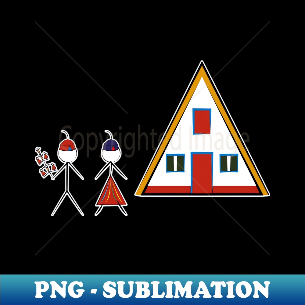 Madeira Island Male Female Stick Figure inspired by Folklor - Inspire ...