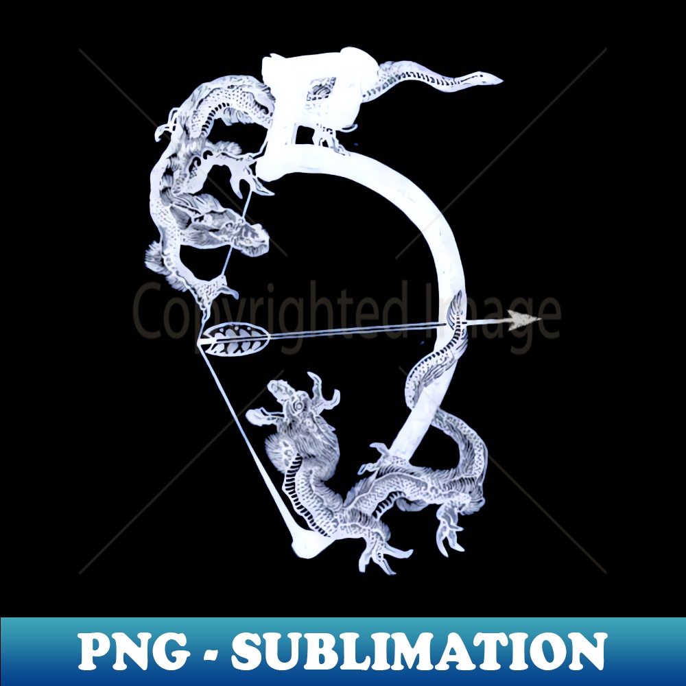 Mythical Bow and Arrow Dragons - Artistic Sublimation Digita | Inspire ...