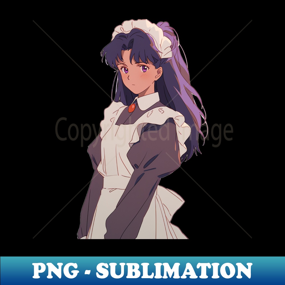 Misato Katsuragi Neon Genesis Evangelion Maid Dress - Instan | Inspire ...