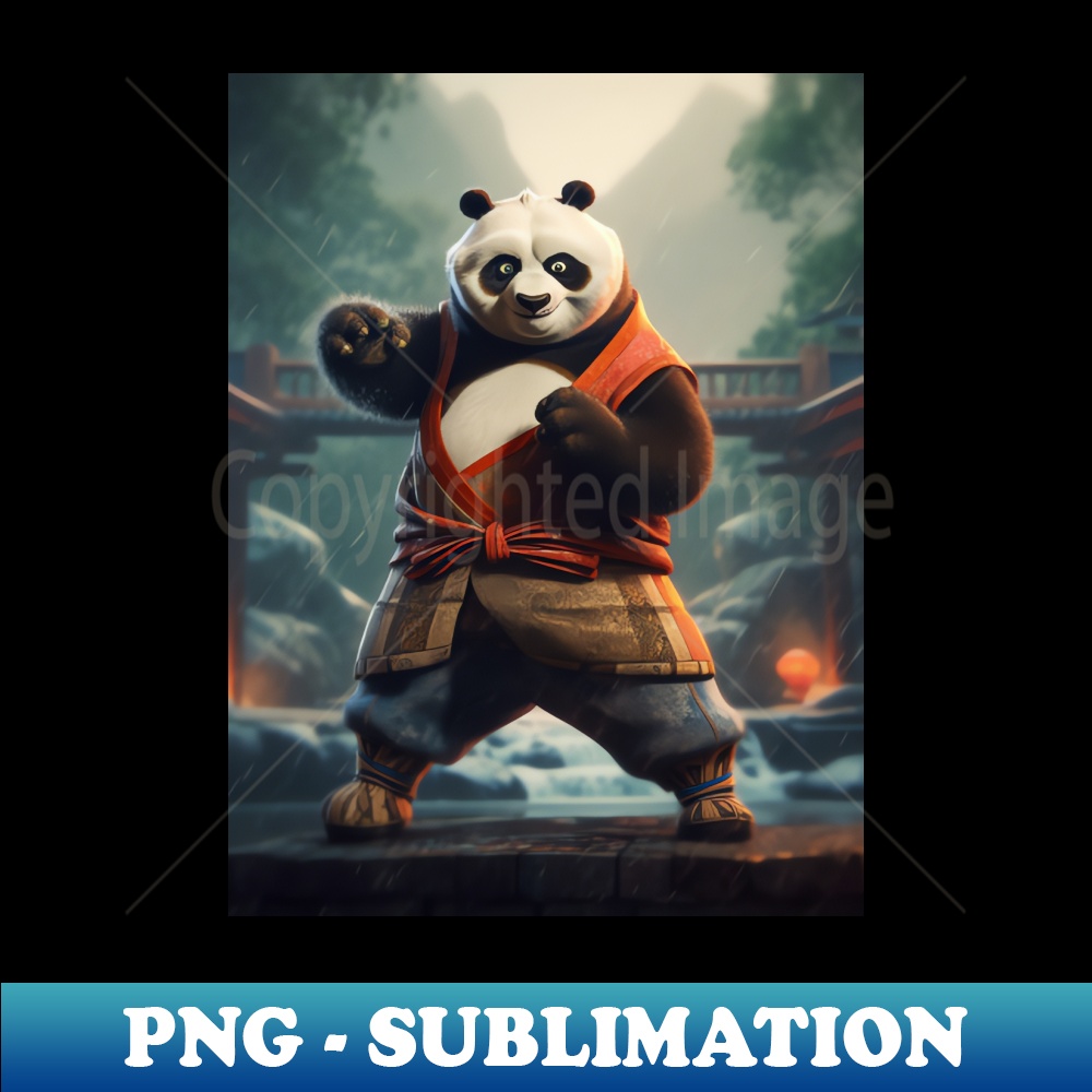 Kung Fu Panda 10K image - Instant Sublimation Digital Downlo | Inspire ...