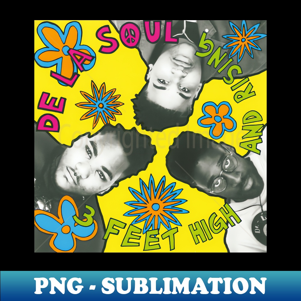 Face art DE LA SOUL - Signature Sublimation PNG File - Defy | Inspire ...