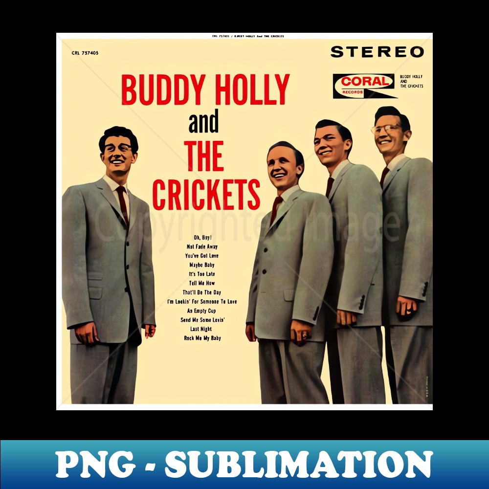 The Crickets Buddy Holly And The Crickets Album Cover - Prof | Inspire Uplift