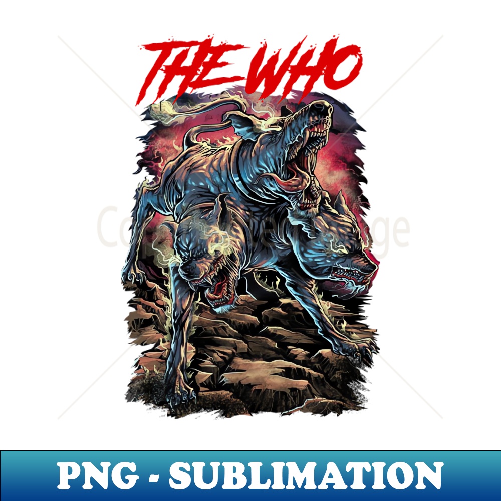 THE WHO BAND MERCHANDISE - Retro PNG Sublimation Digital Dow | Inspire ...