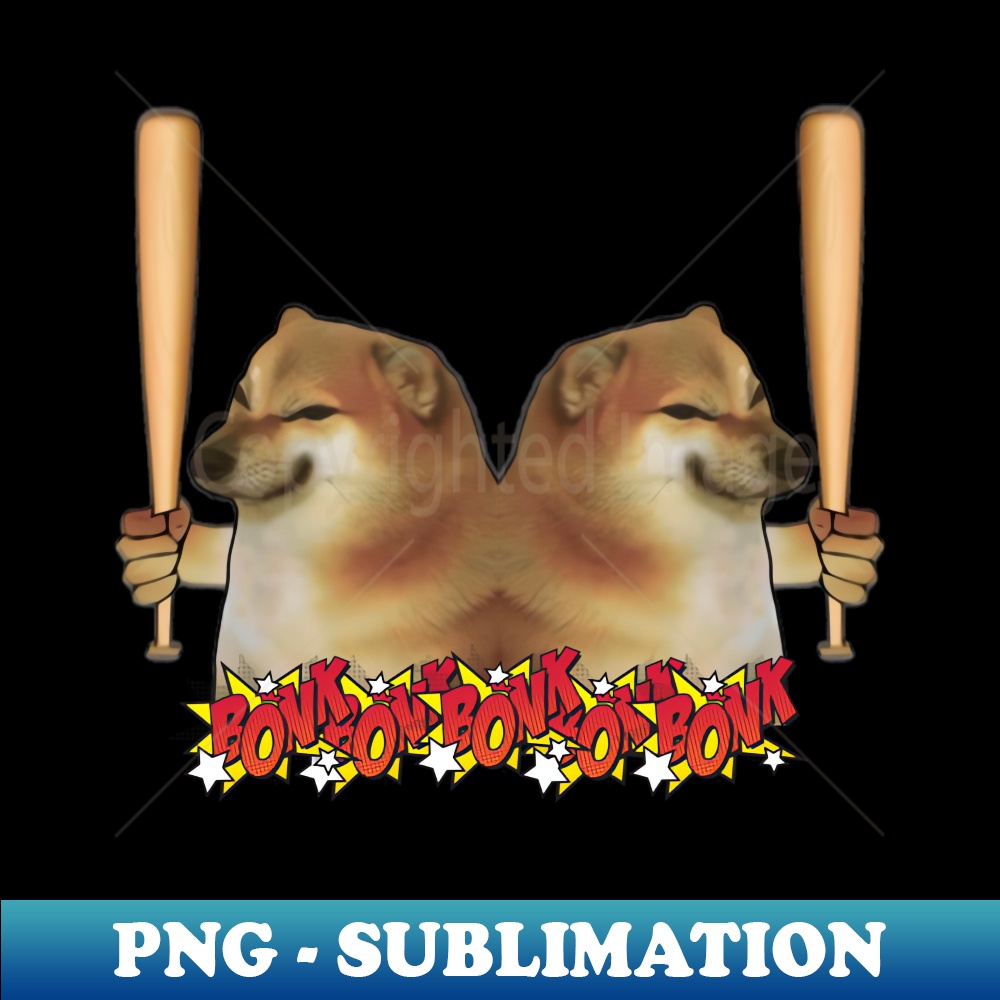 Cheems Bonk - Artistic Sublimation Digital File - Fashionabl | Inspire ...