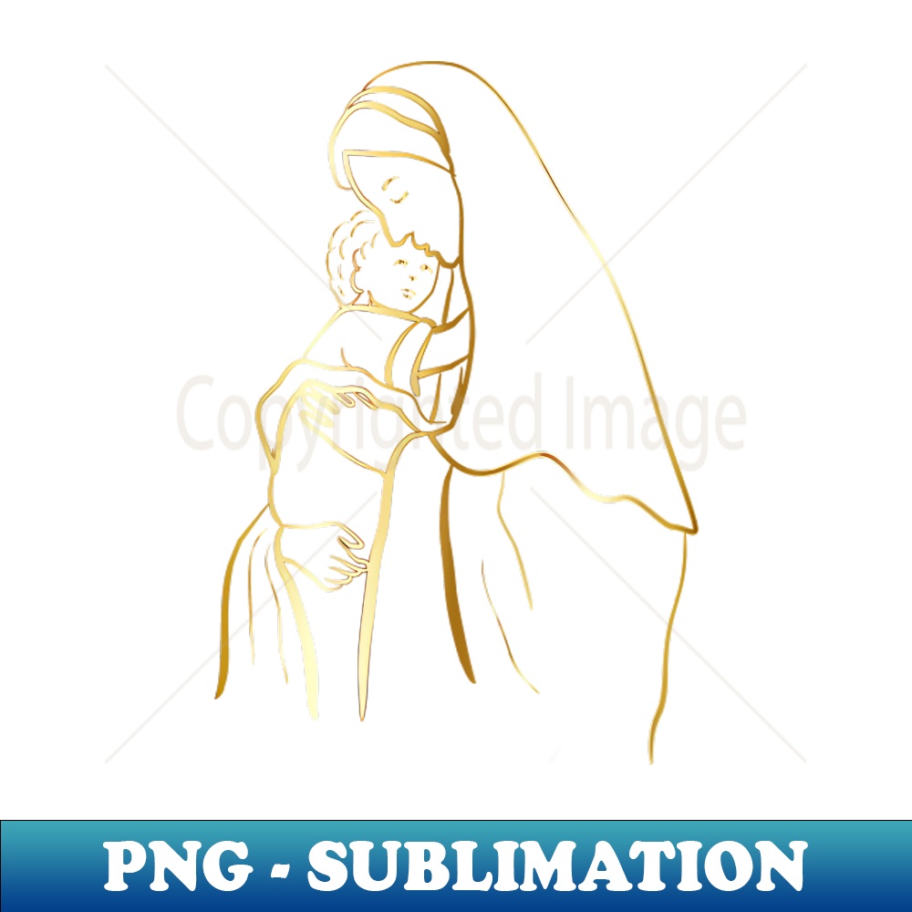 our lady - High-Resolution PNG Sublimation File - Capture Im | Inspire ...