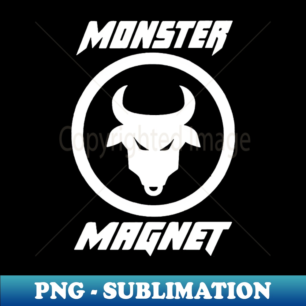Monster Magnet Logo - PNG Sublimation Digital Download - Unl | Inspire ...