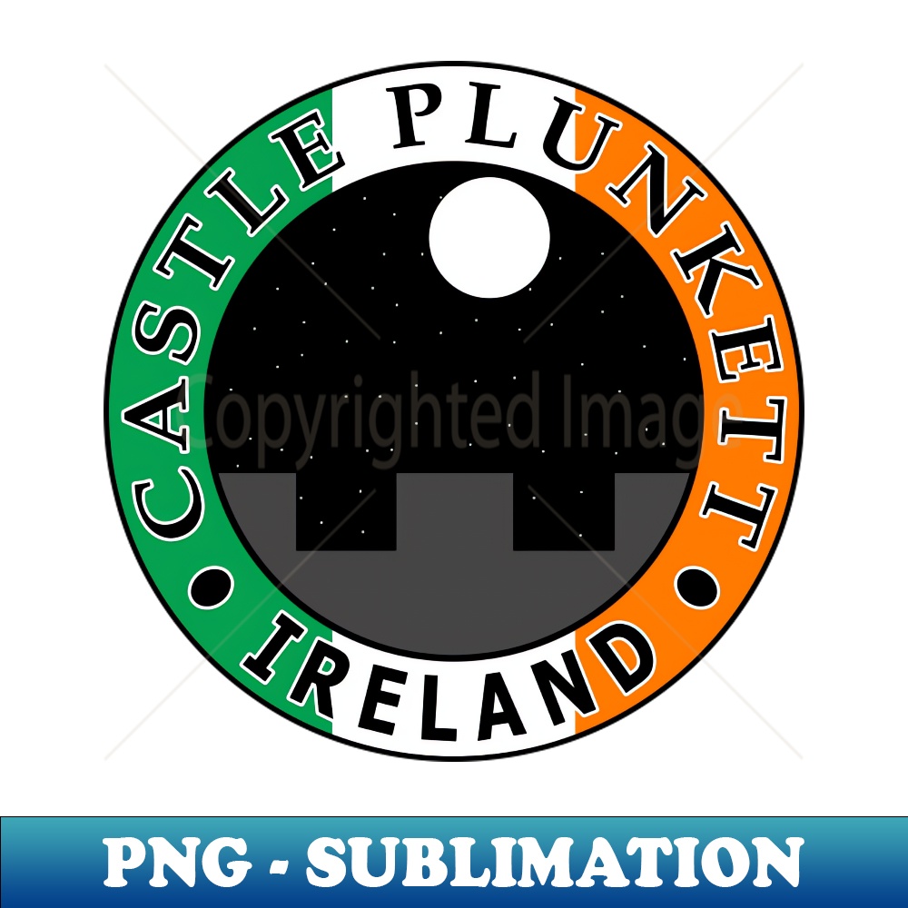 Castle Plunkett Ireland - Sublimation-Ready PNG File - Enhan | Inspire ...