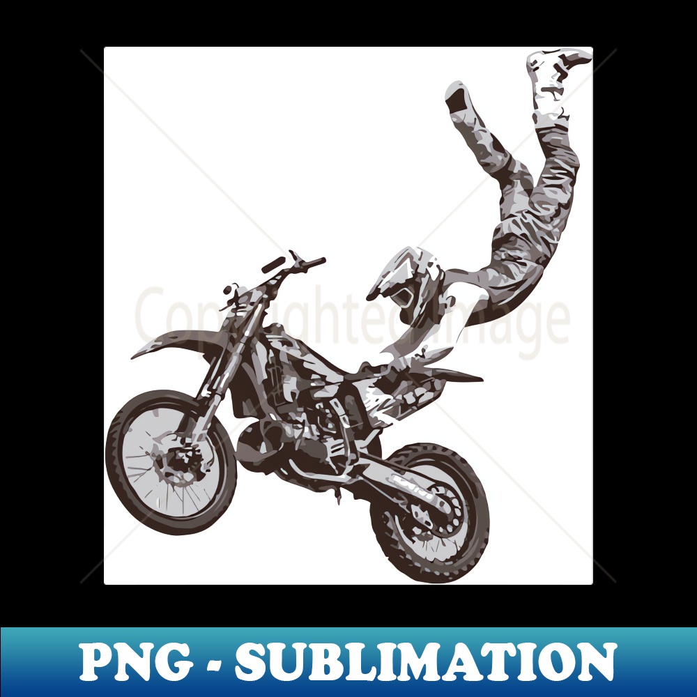 Motorcrosser - Artistic Sublimation Digital File - Stunning | Inspire ...
