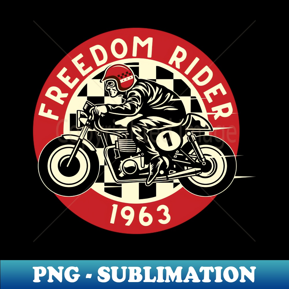 Vintage Motorcycle Club Freedom Rider 1963 - Stylish Sublima | Inspire ...