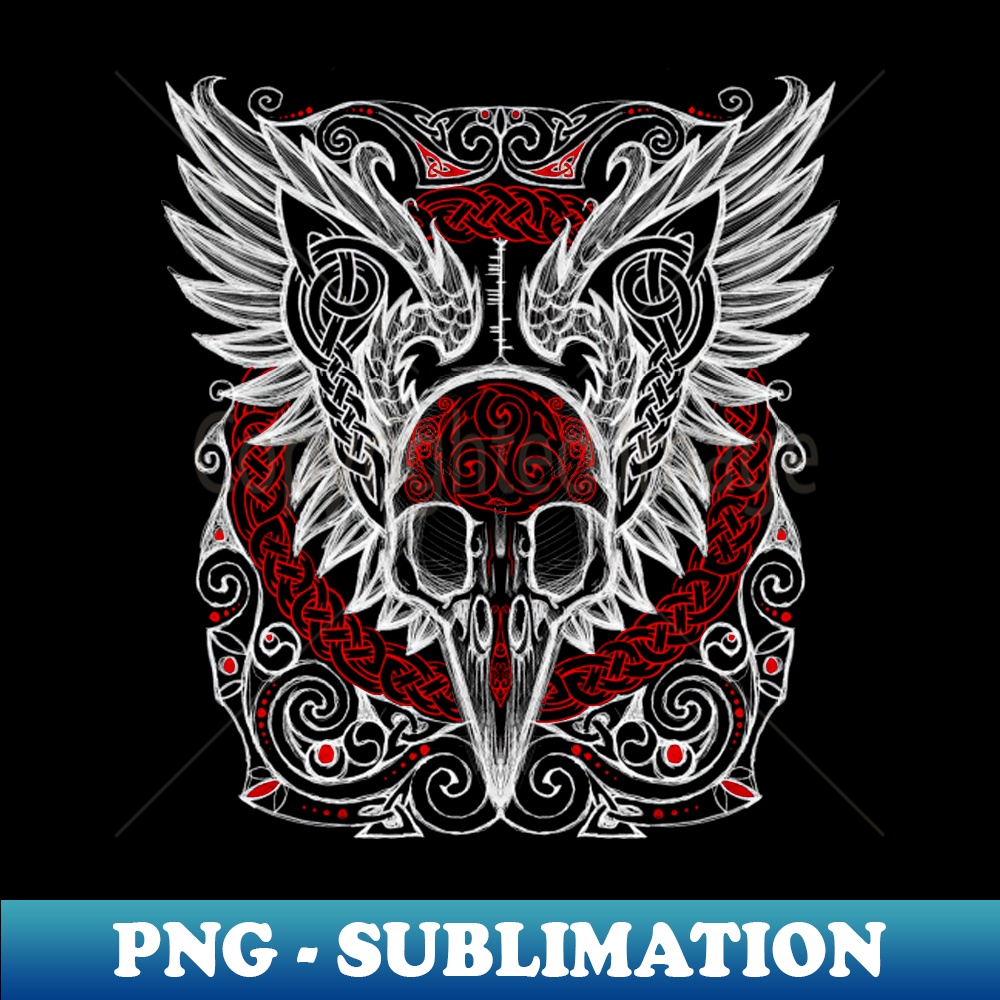 Badb Catha Battle Crow - Premium PNG Sublimation File - Bold | Inspire ...