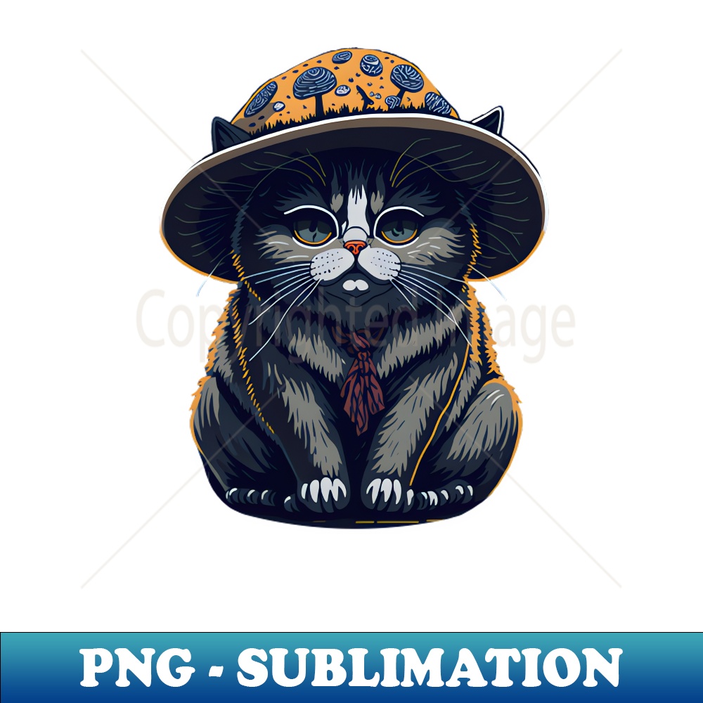 Chubby Cottagecore Cat - Professional Sublimation Digital Do | Inspire ...