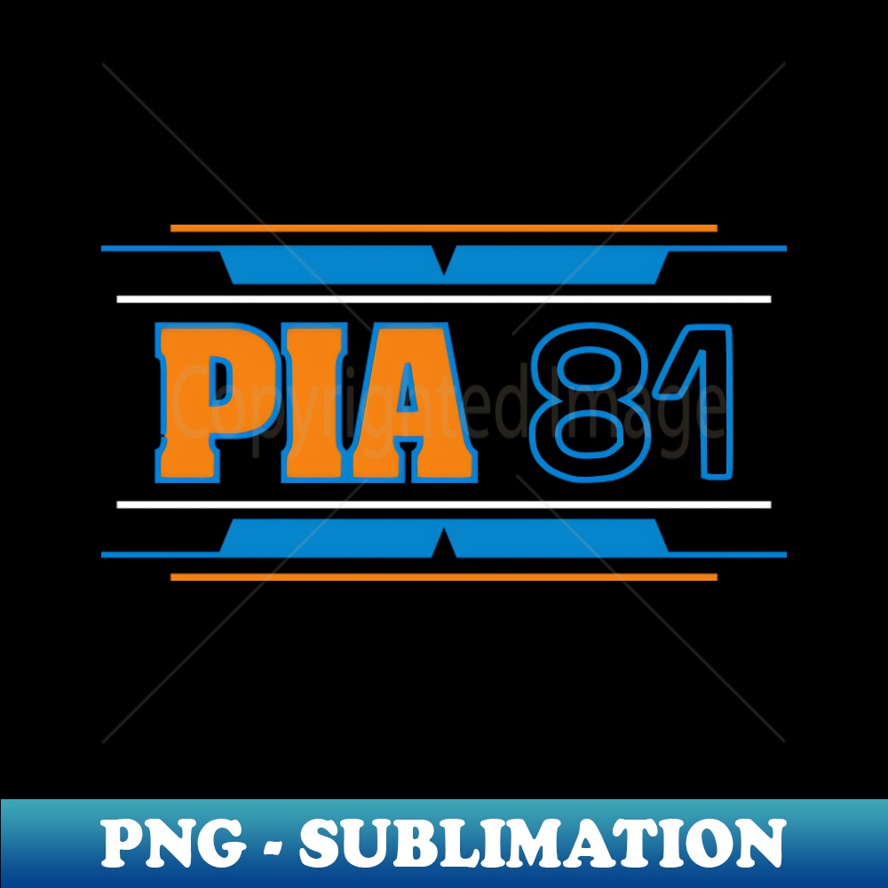 81 PIA Logo - Retro PNG Sublimation Digital Download - Perfe | Inspire ...