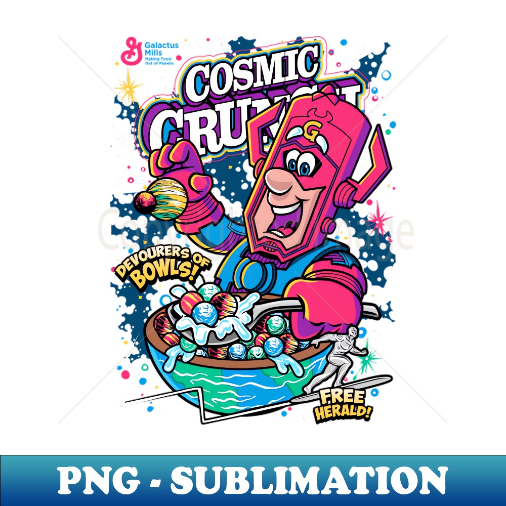 Cosmic Crunch Cereal - PNG Transparent Digital Download File | Inspire ...