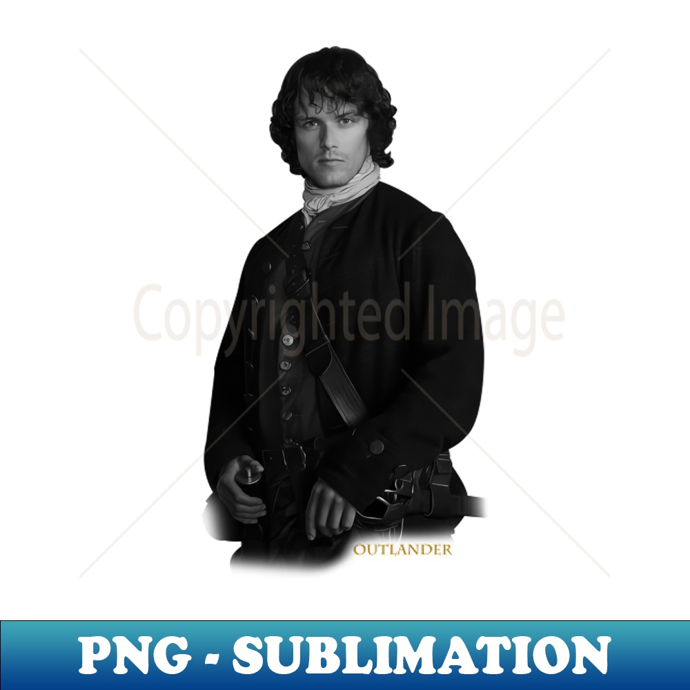 Outlander Jamie Staring - PNG Transparent Sublimation File - | Inspire ...