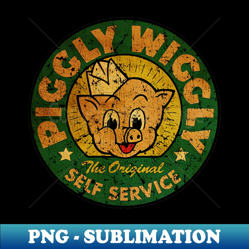 Piggly Wiggly Self Service - Vintage Design - Modern Sublima | Inspire ...