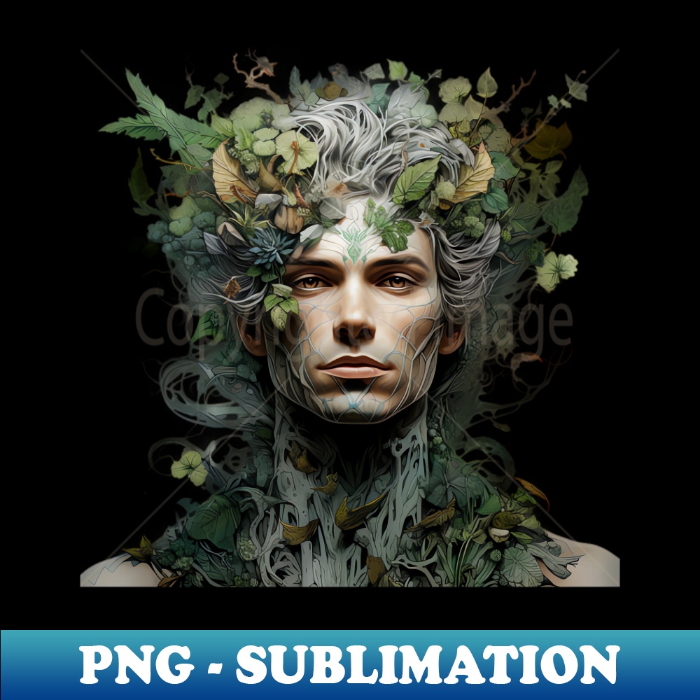 Dryad Fairy Male Realistic Portrait - Special Edition Sublim | Inspire ...