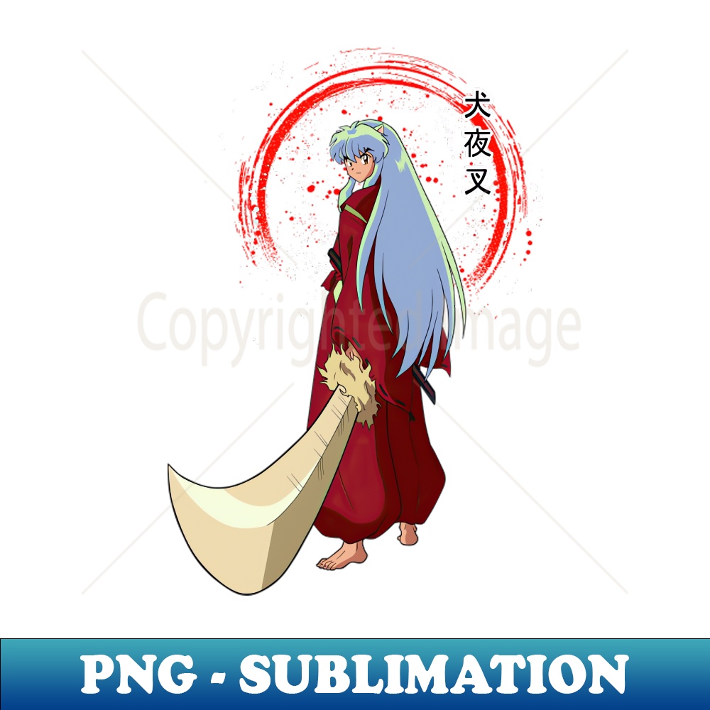Vintage Inuyasha Design Character - Sublimation-Ready PNG Fi | Inspire ...