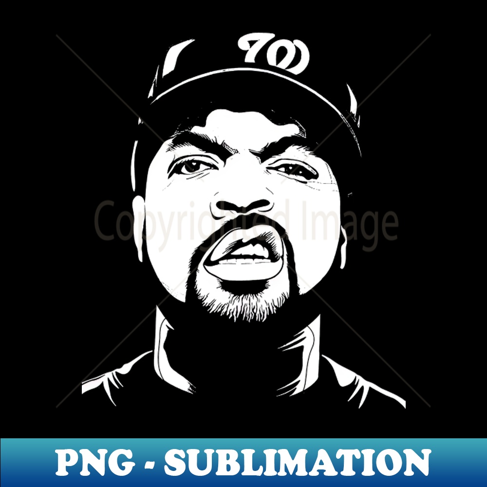 Ice Cube - Black white - Instant Sublimation Digital Downloa | Inspire ...