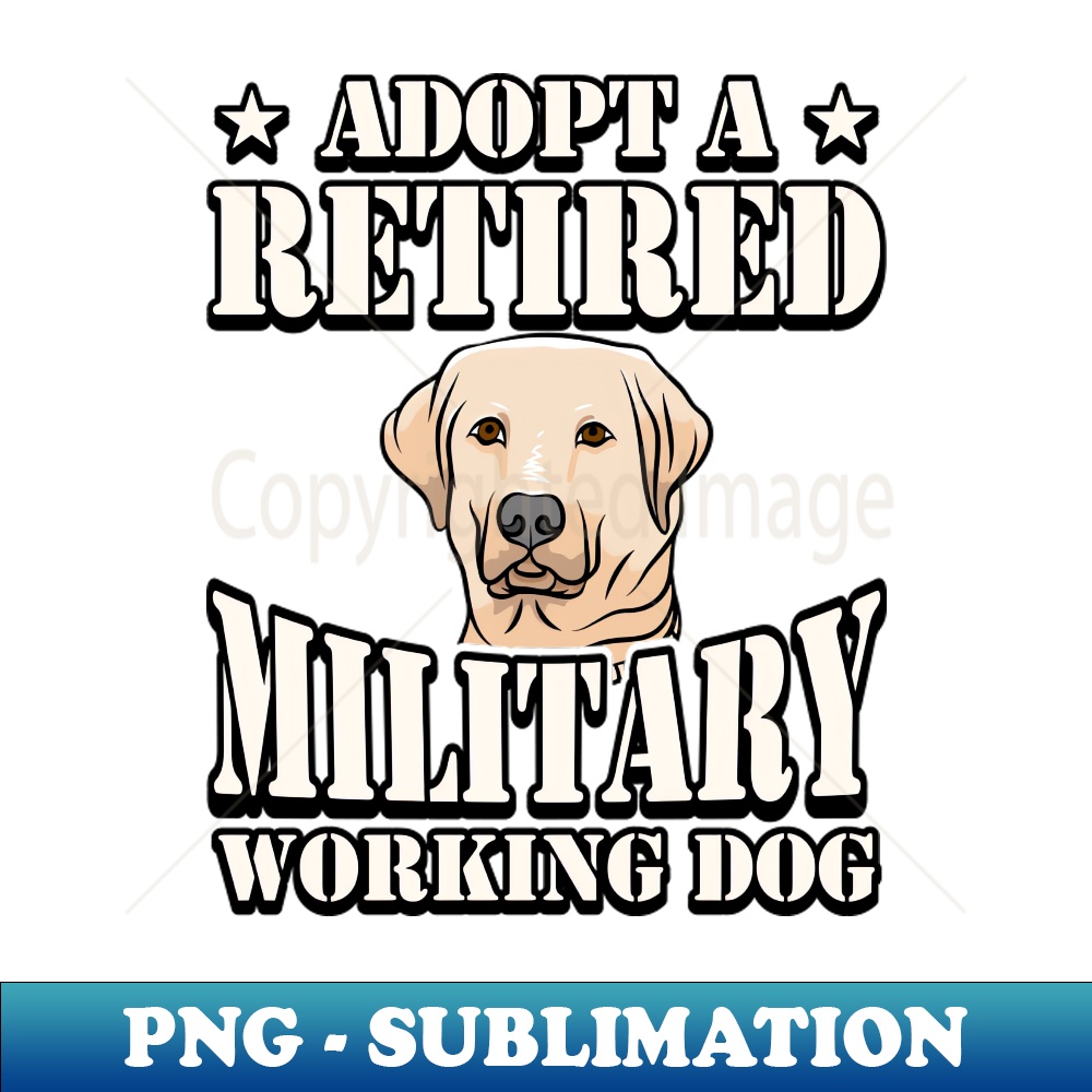 Adopt a Retired Military Working Dog - Labrador Retriever - | Inspire ...