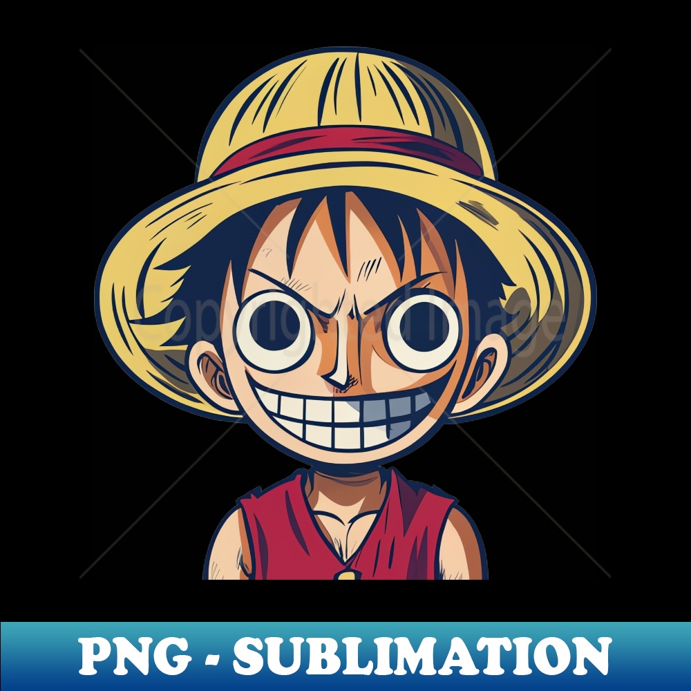 luffy - one piece - High-Resolution PNG Sublimation File - F | Inspire ...