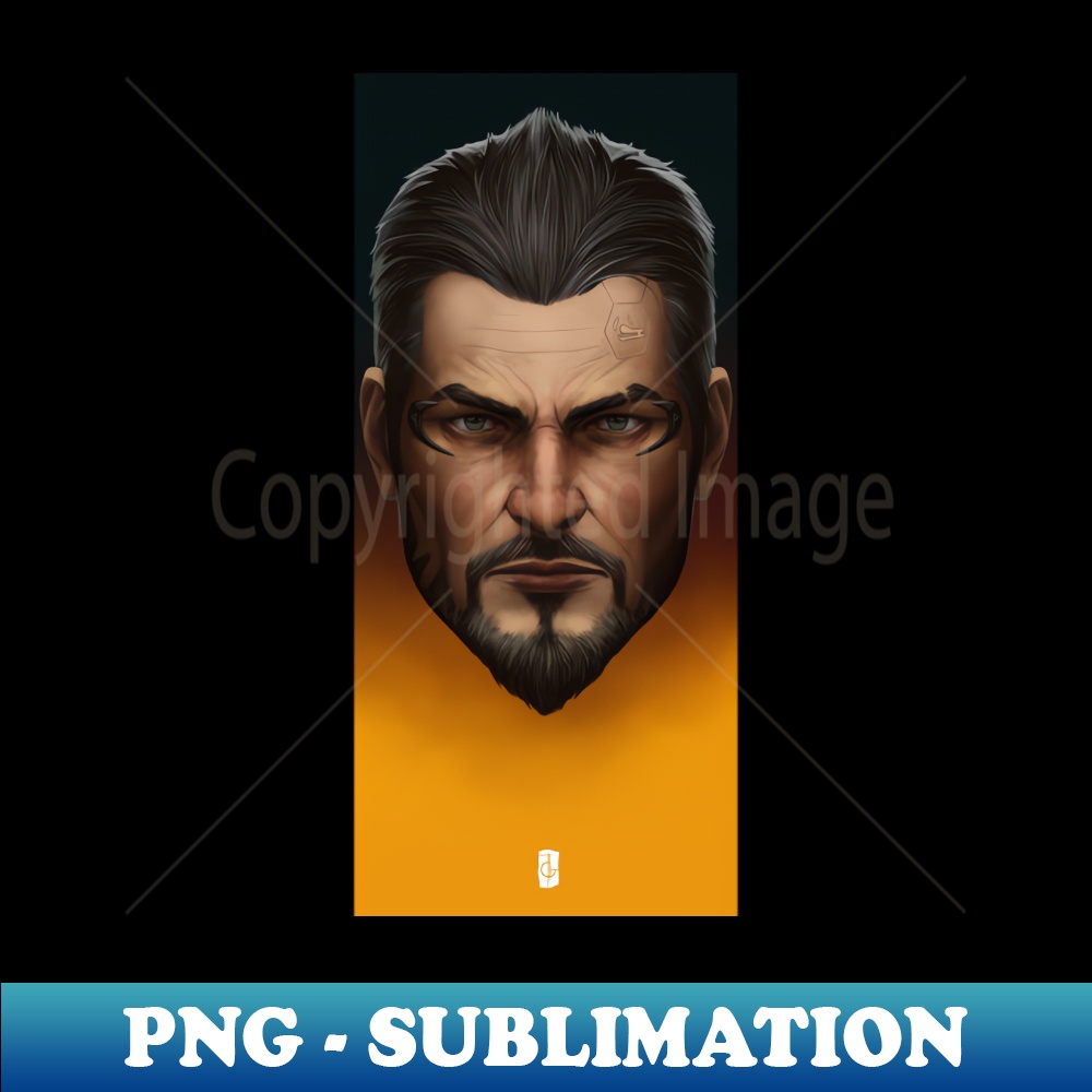 Adam jensen - Exclusive Sublimation Digital File - Bold & Ey | Inspire ...