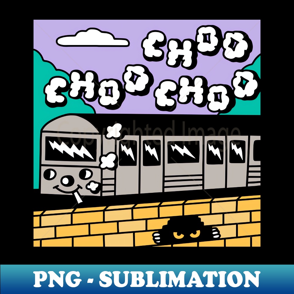 Choo Choo - PNG Transparent Digital Download File for Sublim | Inspire ...