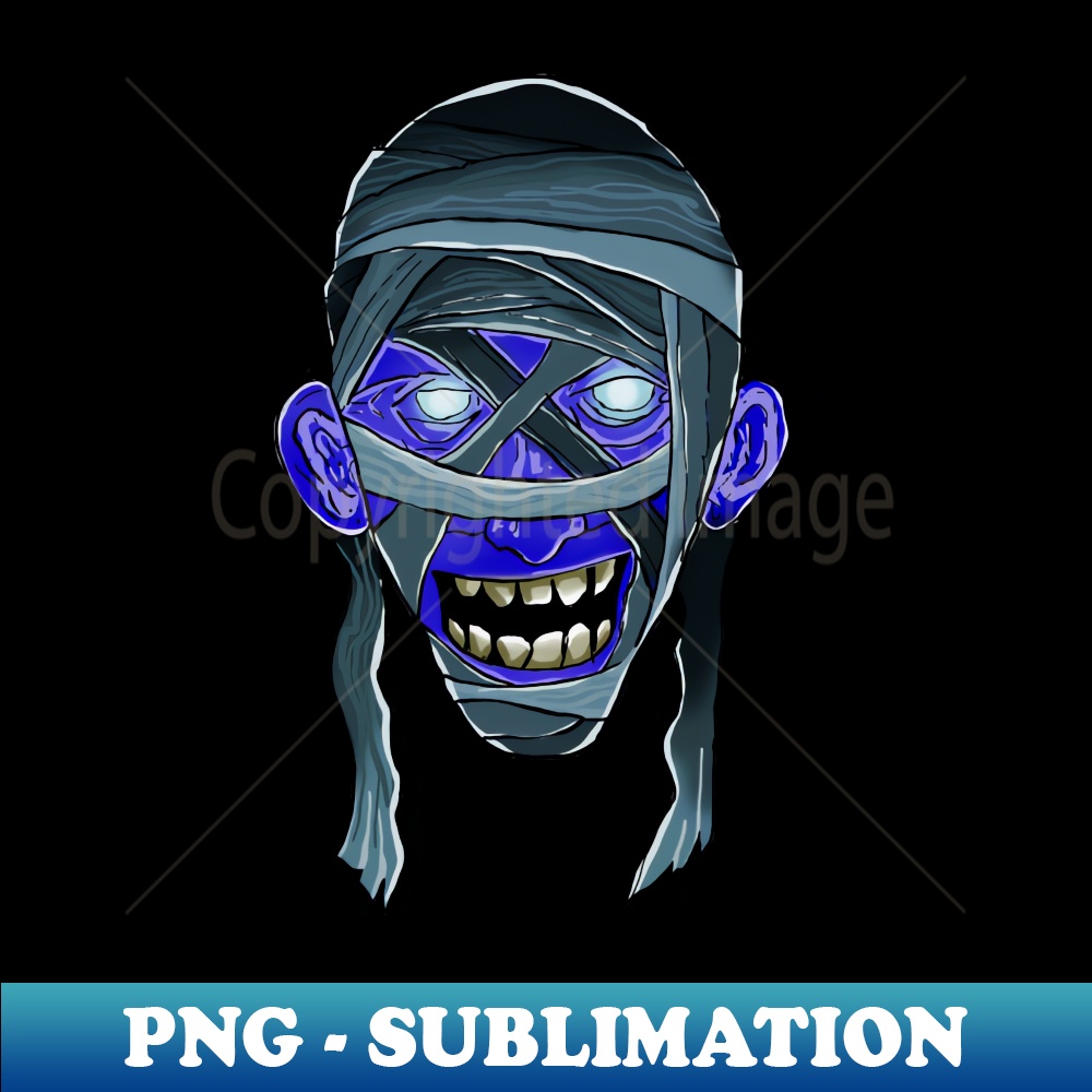 Blue Scary Mummy - Instant Sublimation Digital Download - Ad | Inspire ...