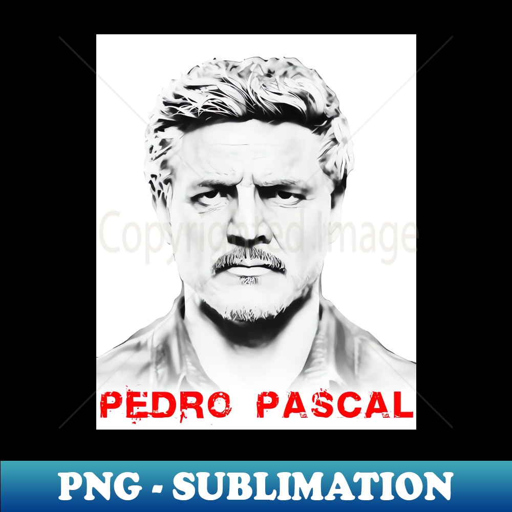pedro pascal visual art - Sublimation-Ready PNG File - Spice | Inspire ...