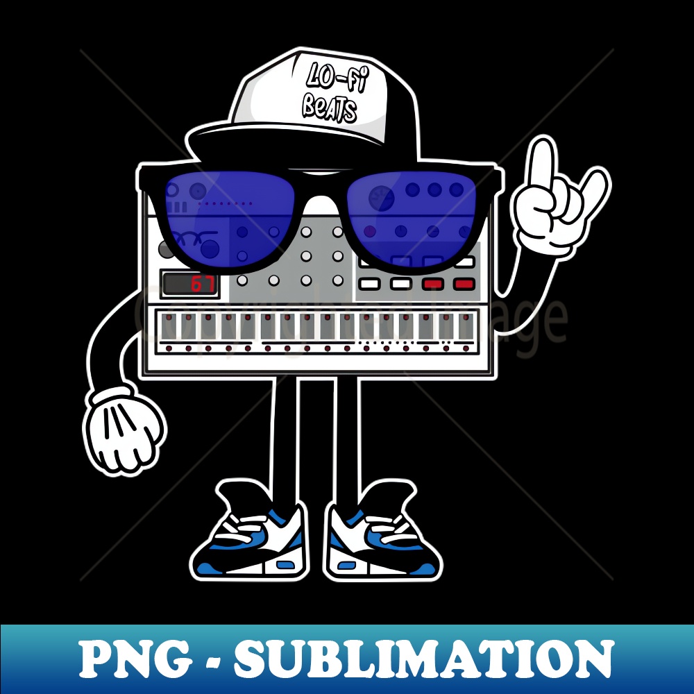Volca Sample Lo-Fi Boy - Exclusive PNG Sublimation Download | Inspire Uplift