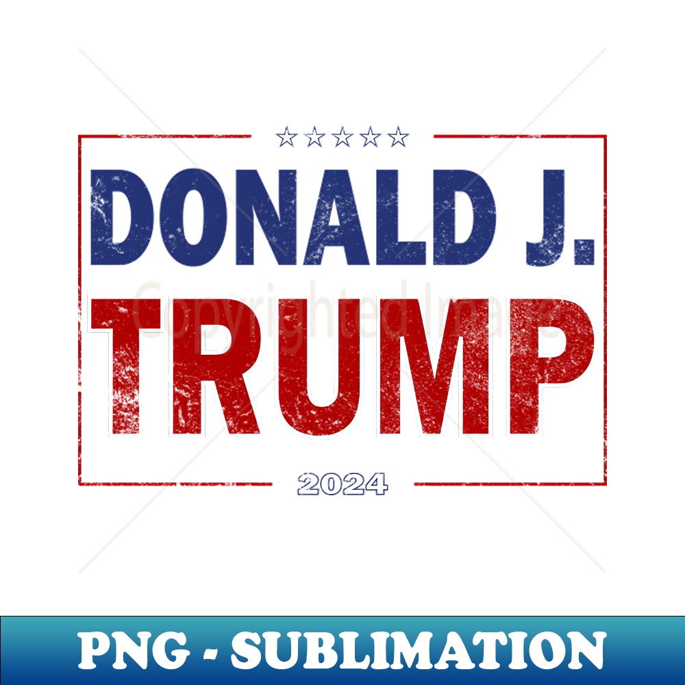 TRUMP 2024 Grunge American Flag Design - Exclusive Sublimati | Inspire ...